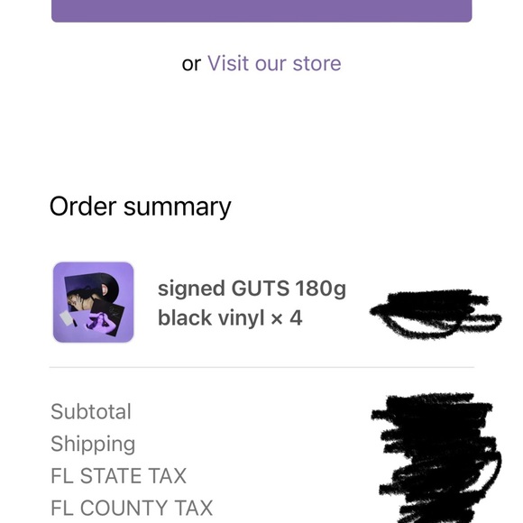 Media | Olivia Rodrigo Guts Vinyl Signed | Poshmark
